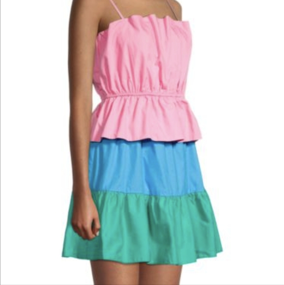 Milly | Dresses | Milly Nina Colorblocked Minidress | Poshmark